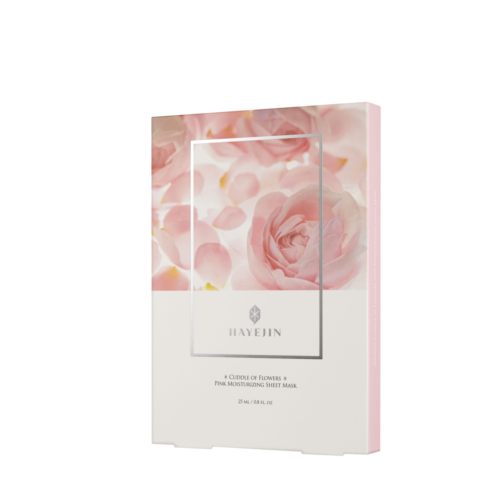 HAYEJIN Cuddle of Flowers Pink Moisturizing Sheet Face Mask (5EA ...