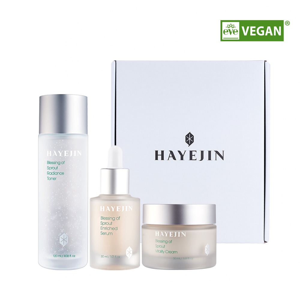 HAYEJIN Blessing of Sprout 3 STEP Gift Box* - Korean Cosmetics - Hayejin